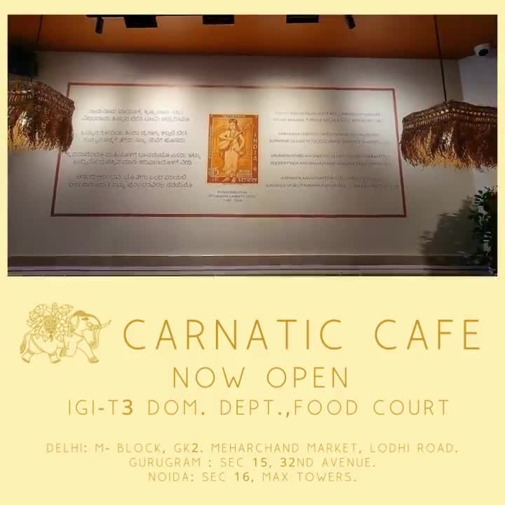 Carnatic Cafe in Lodhi Road,Delhi - Order Food Online - South Indian ...