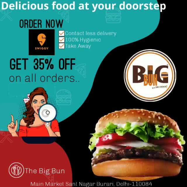 The Big Bun in Derawal Nagar,Delhi - Fast Food near me in Delhi - Justdial