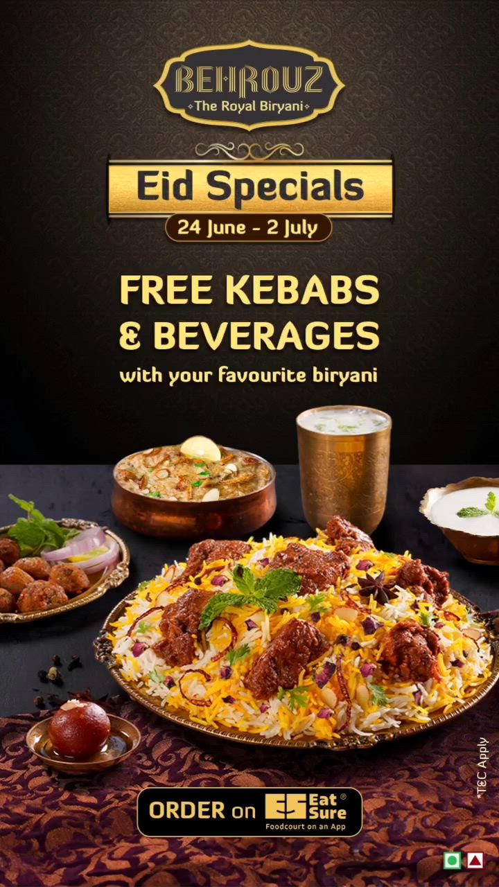 Behrouz Biryani in Ponmar,Chennai - Order Food Online - Restaurants ...