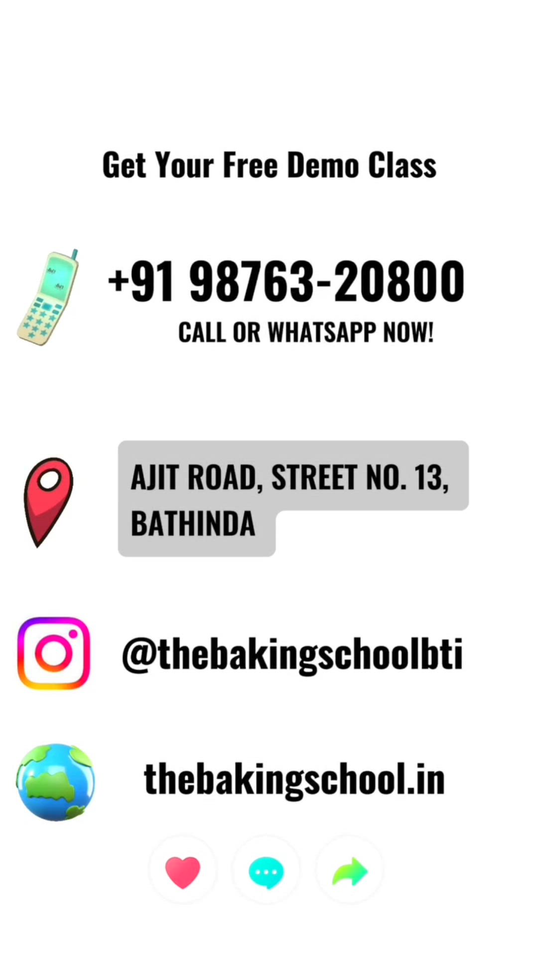 The Baking School in Batinda,Bhatinda - Best Online Cookery Classes For ...