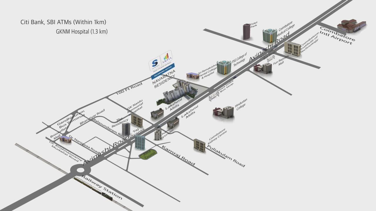 Videos from Salarpuria Sattva Navaratna Residency in Avinashi Road ...