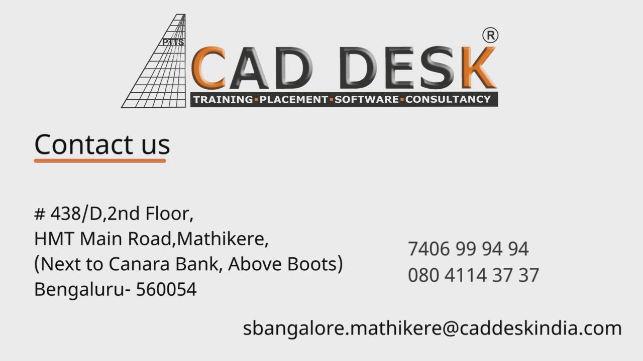 Cad Desk in Mathikere,Bangalore - AUTOCAD Training Institutes near me ...