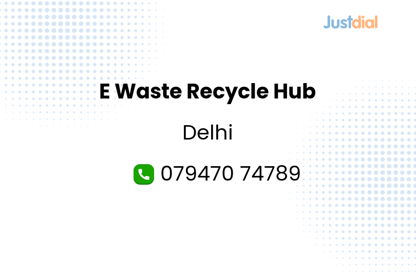 E Waste Recycle Hub - Dealer from Shalimar Bagh, Delhi, India | Company ...