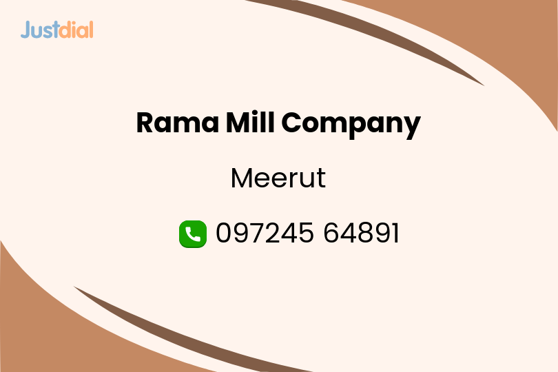 Rama Mill Company - Dealer from Suraj Kund Road, Meerut, India ...