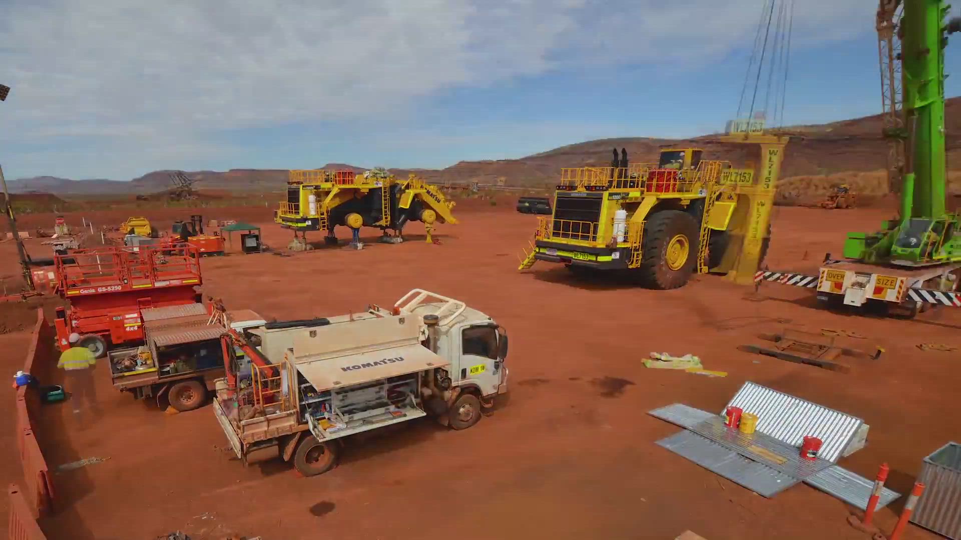 Komatsu Loader Wa1200